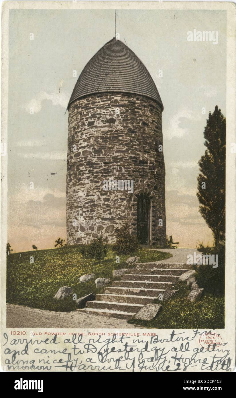 The old powder house Banque de photographies et d’images à haute ...