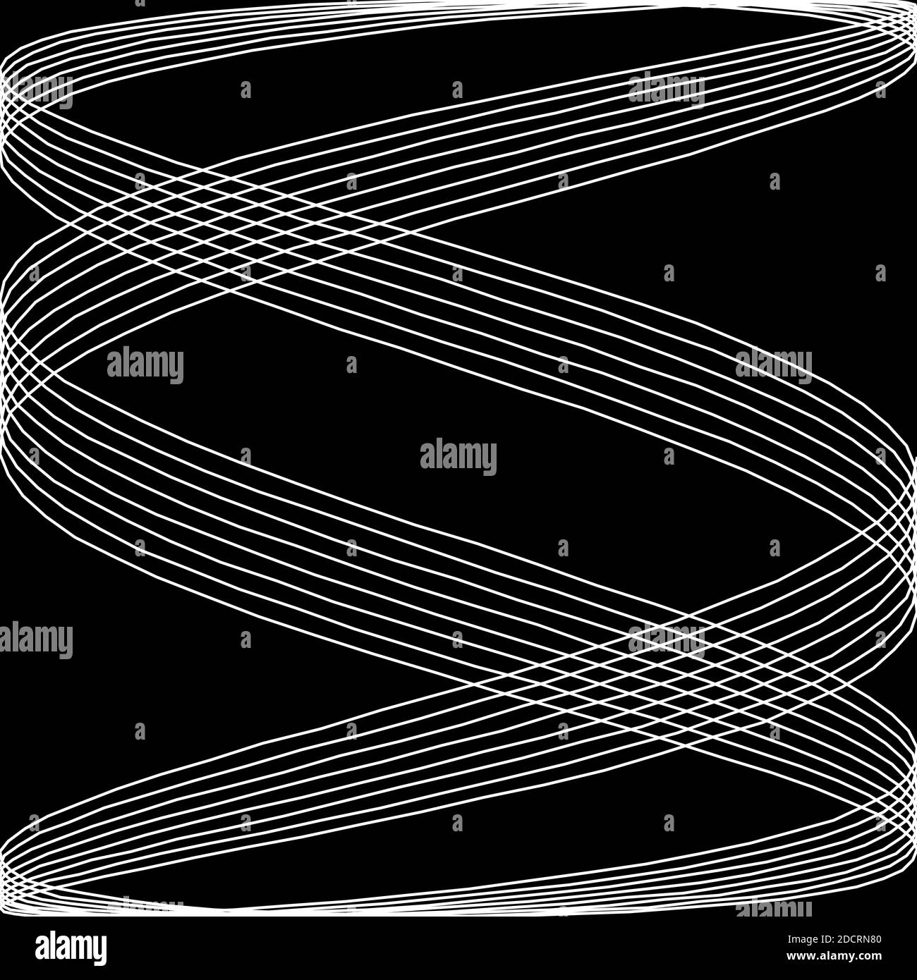 Ondulation-ondulée, lignes verticales de sinus. Illustration ...