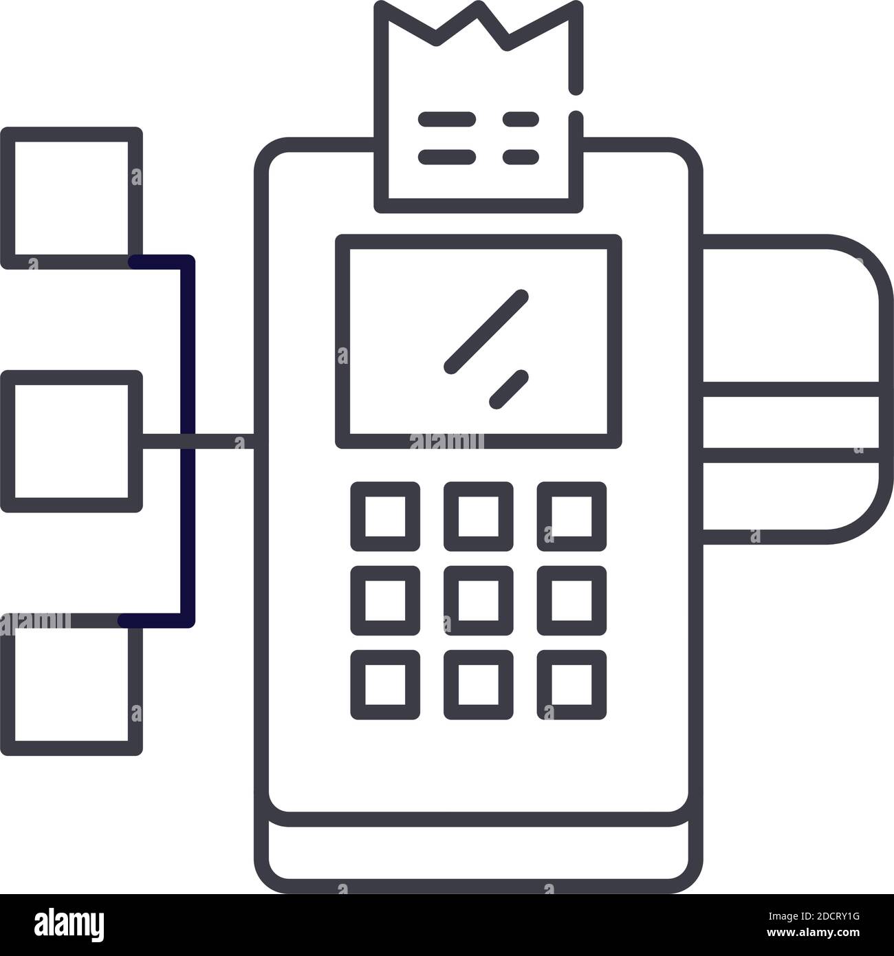 Passerelle informatique Banque d'images vectorielles - Alamy