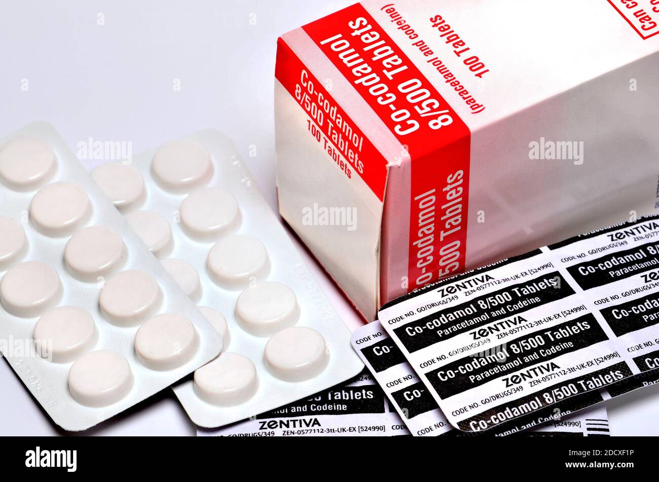 Codeine tablets Banque de photographies et d’images à haute résolution ...