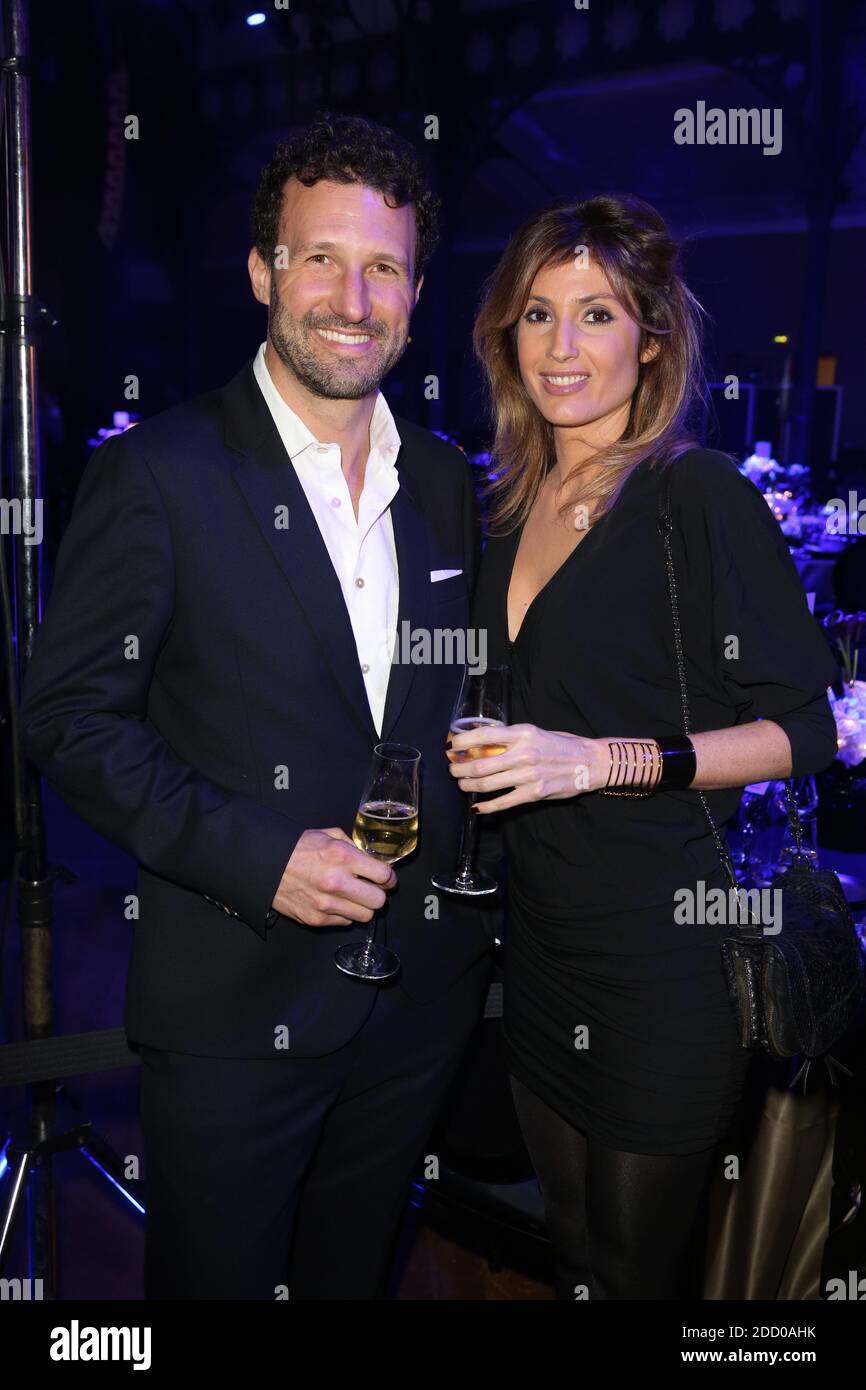 Caroline Ithurbide et son mari Boris Ehrgott lors du dîner du Grand ...
