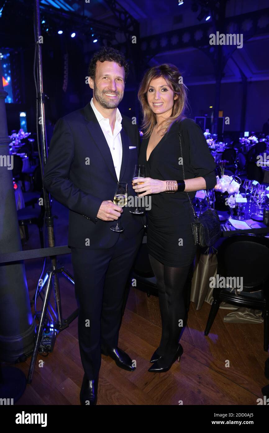 Caroline Ithurbide et son mari Boris Ehrgott lors du dîner du Grand ...