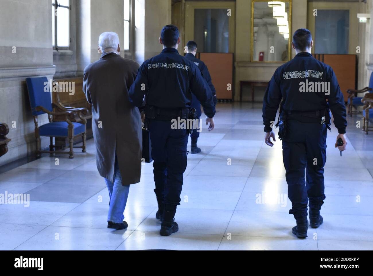 Le criminel vénézuélien Ilich Ramirez Sanchez, alias Carlos, arrive à ...