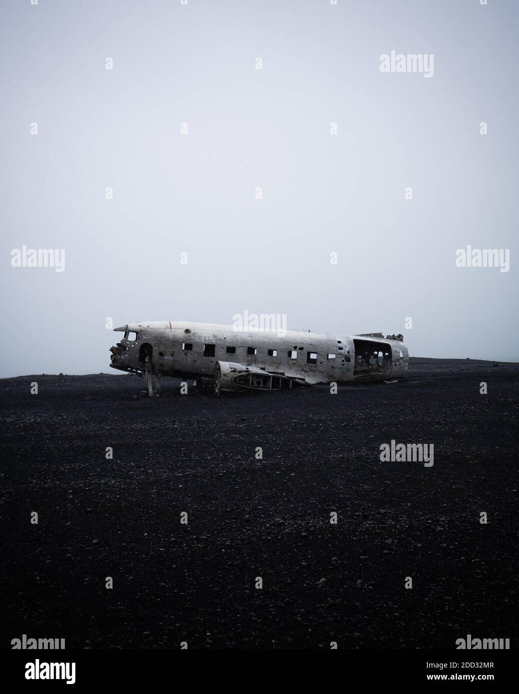 L'épave de l'avion de Sólheimasandur est un site célèbre en Islande où ...