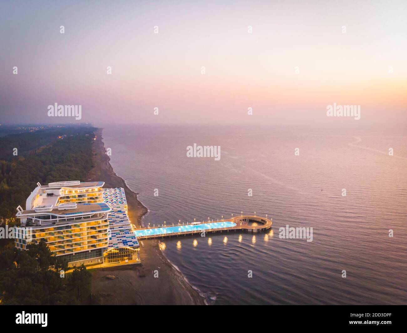Plage de shekvetili Banque de photographies et d’images à haute ...