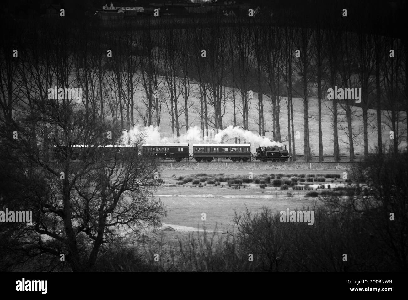 Kent and east sussex railway Banque d'images noir et blanc - Alamy