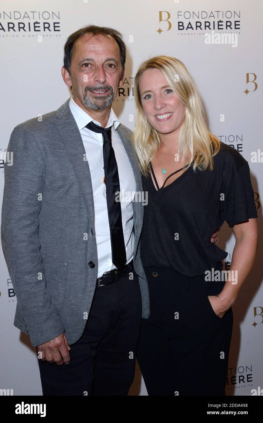 Eric Metayer et Andrea Bescond assistent à la première du film les ...