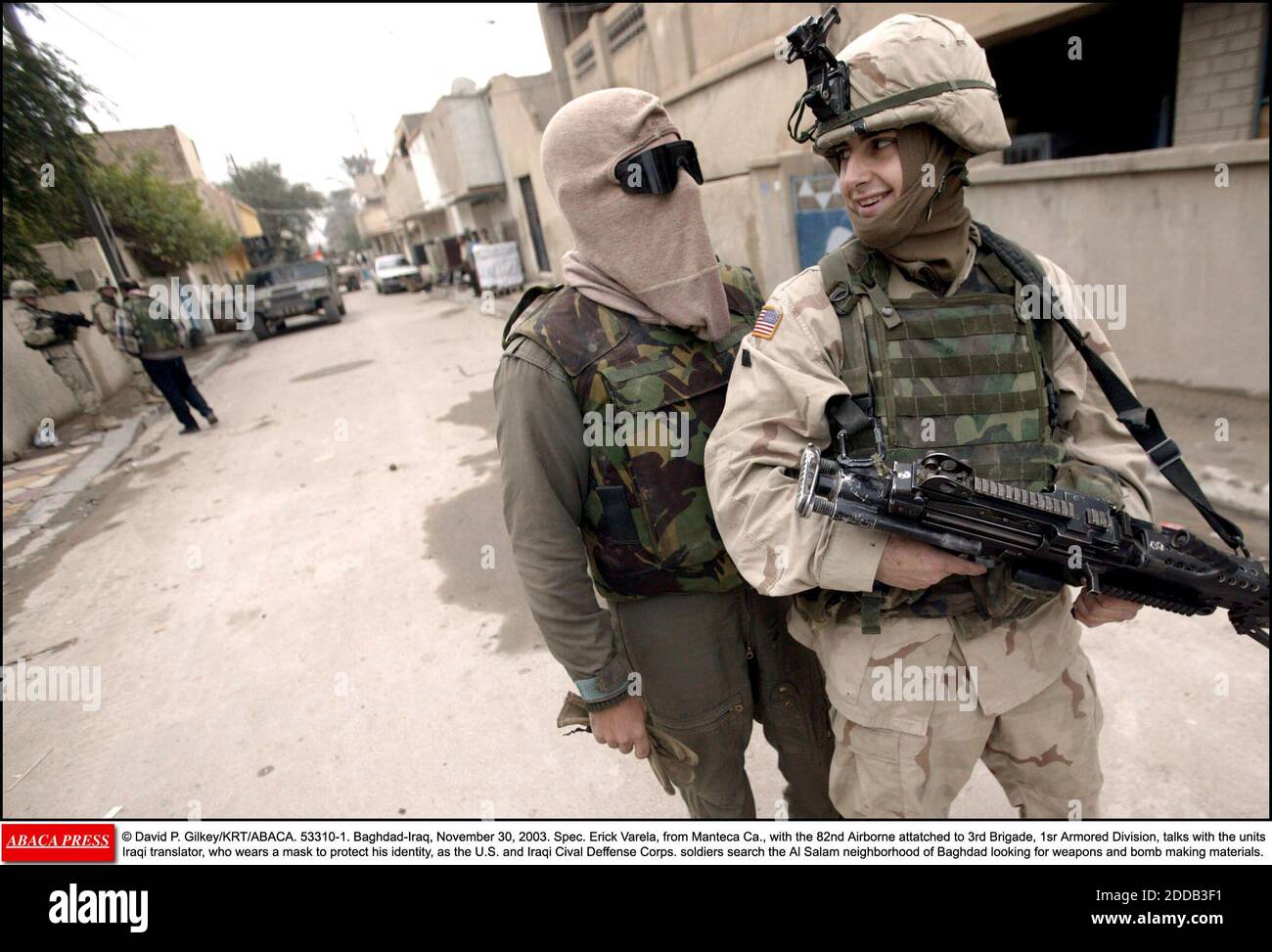 82nd airborne army iraq 2003 Banque de photographies et d’images à ...