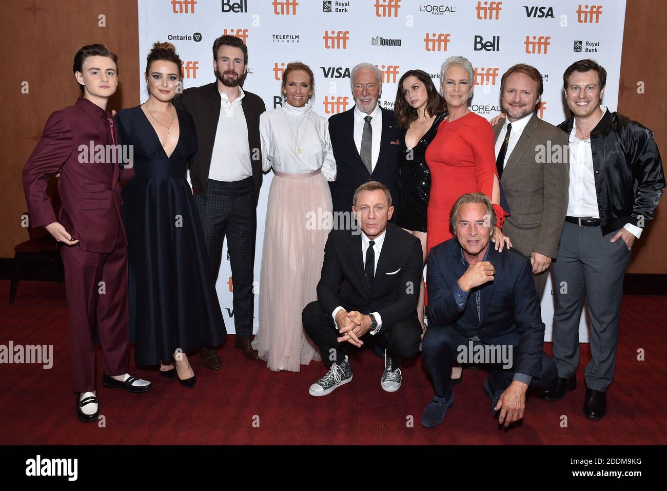Jaeden Martell, Daniel Craig, Don Johnson, Jamie Lee Curtis, Rian ...
