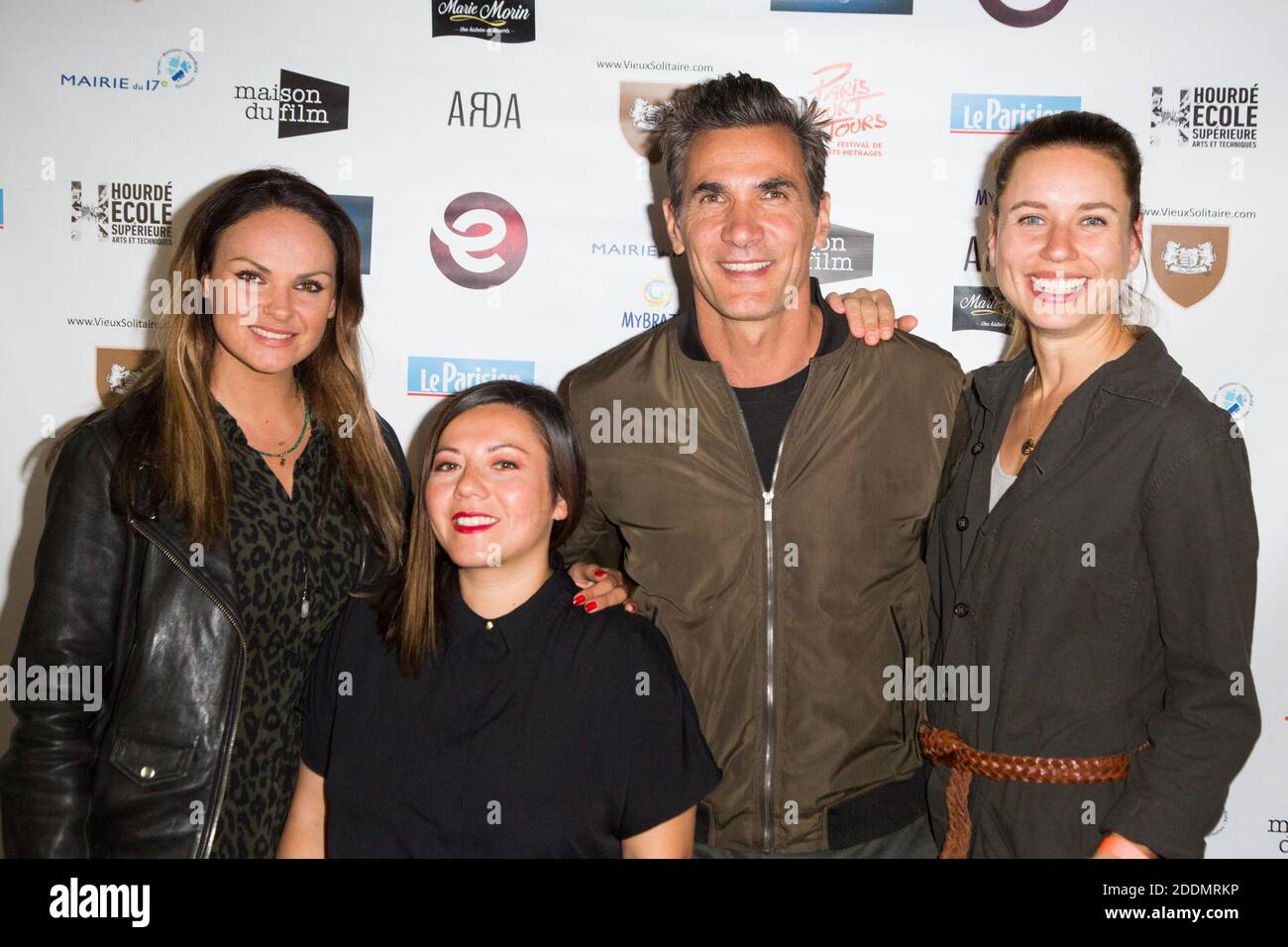 Geraldine Lapalus, Candiie Shoo, Patrick Guerineau et sa petite amie ...