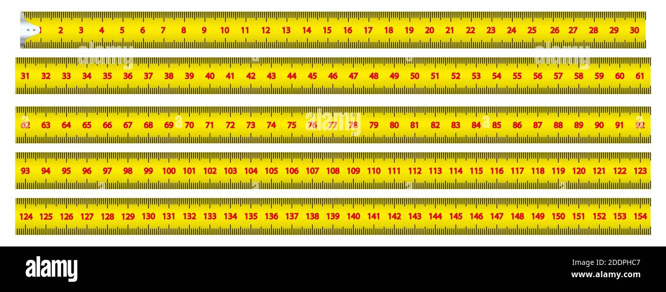 Mesure De Longueur Banque d'images vectorielles - Alamy
