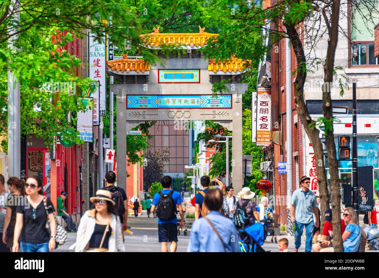 Chinatown montreal quebec canada Banque de photographies et d’images à ...