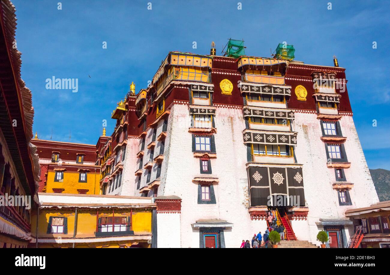 Tibet lhasa potala palace large Banque de photographies et d’images à ...
