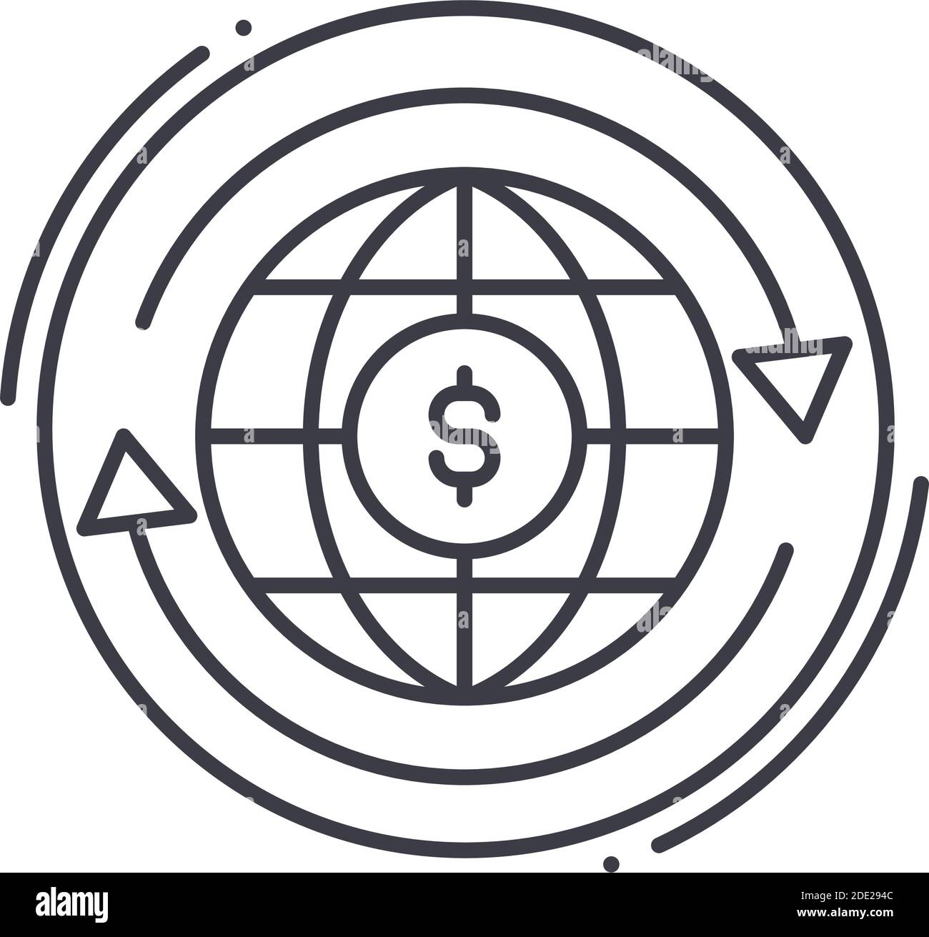 Symbole du commerce équitable Banque d'images vectorielles - Alamy