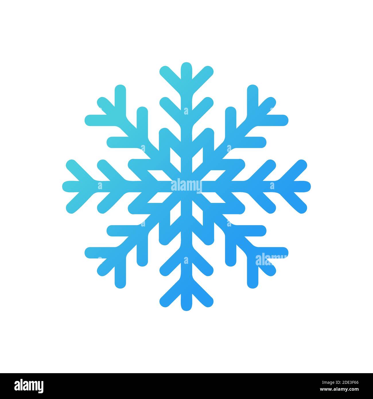 Icône flocon de neige logo Vector Illustration. Modèle vectoriel de ...