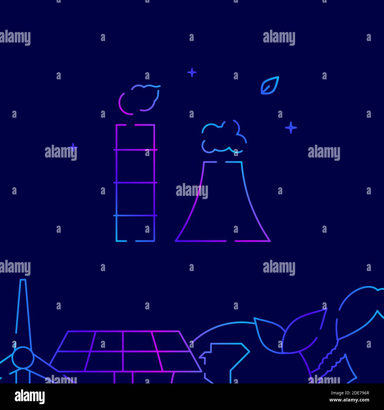 Cheminées pictogramme Banque d'image et photos - Alamy