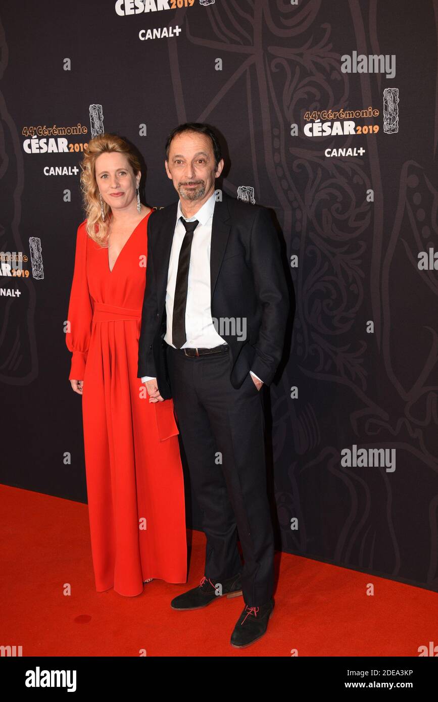 Andrea Bescond et Eric Metayer arrivent à la 44e cérémonie annuelle des ...