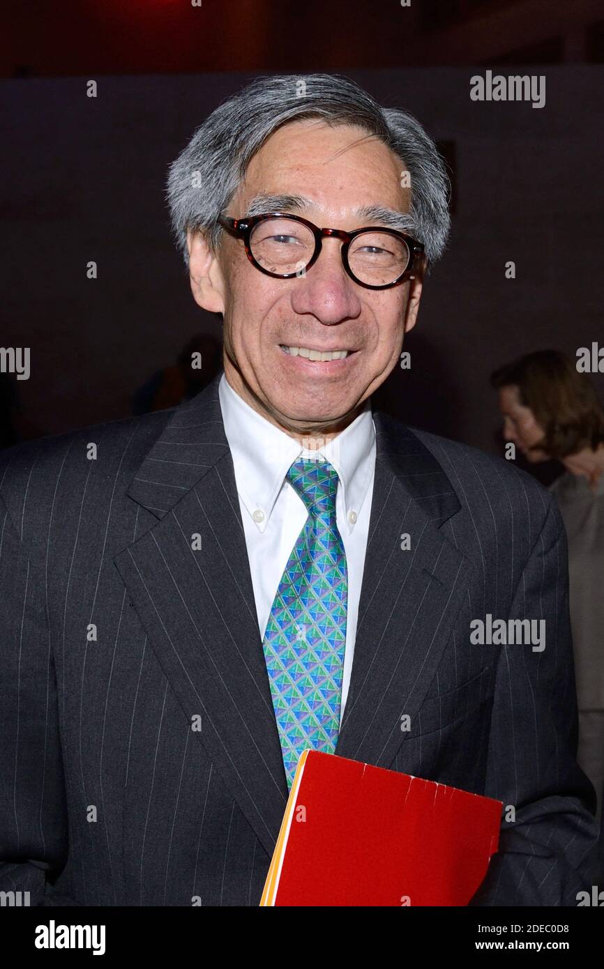 Chien Chung PEI assister au 'JR au Louvre & le Secret de la Grande ...