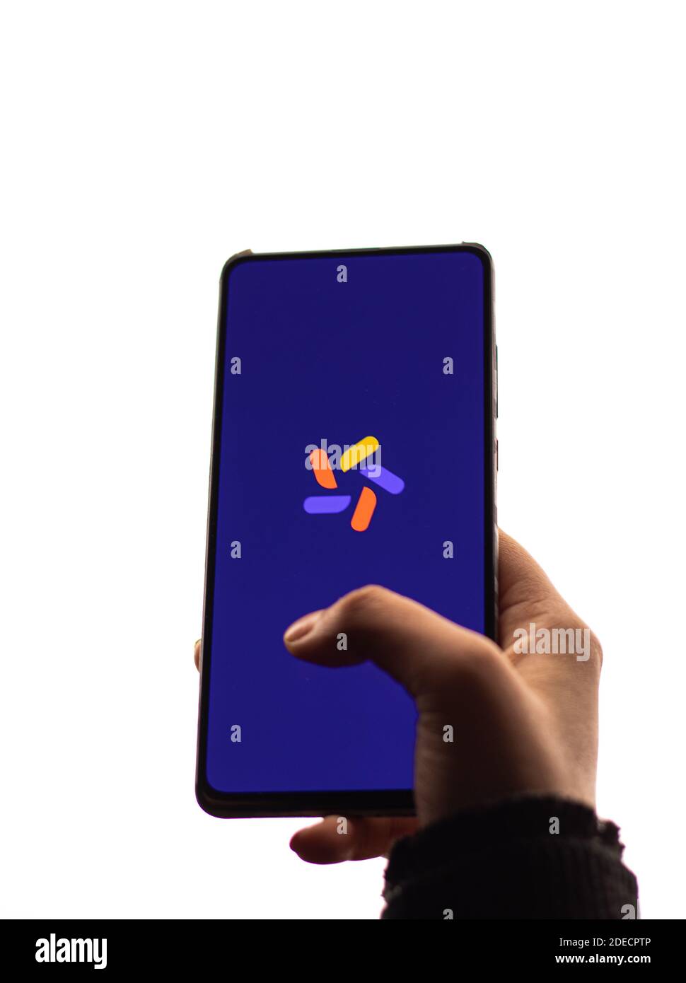 Assam, inde - 29 novembre 2020 : Google Task mate logo sur l'écran du ...