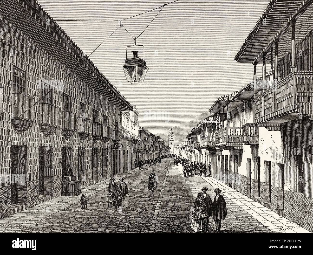 Bogota colombia 19th century Banque de photographies et d’images à ...