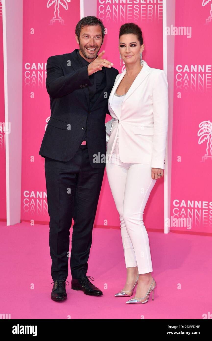 Franck Semonin et sa femme Helene Semonin assistent à la 2ème ...