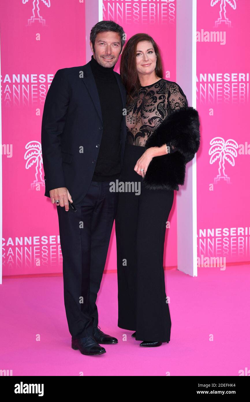 Franck Semonin et sa femme Helene Semonin assistent à la 2ème ...