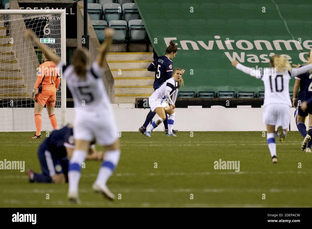 Édimbourg, Royaume-Uni. 1er décembre 2020. Amanda Rantanen, de Finlande ...