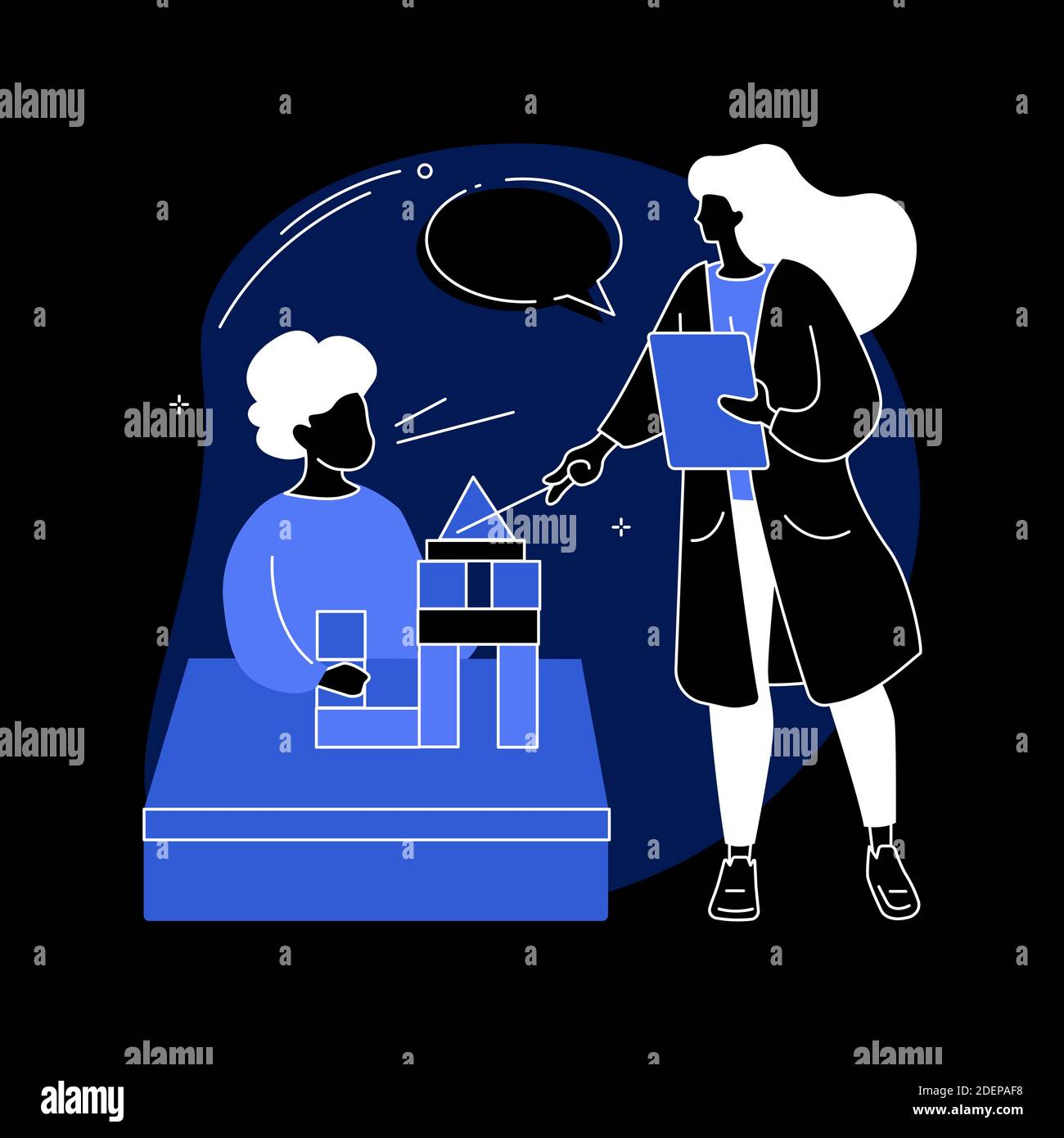 Aide soignante illustration Banque de photographies et d’images à haute ...