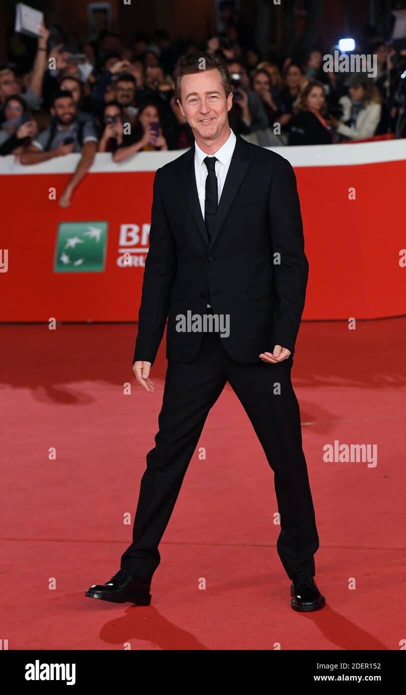 Norton edward au festival du film de rome Banque de photographies et d ...