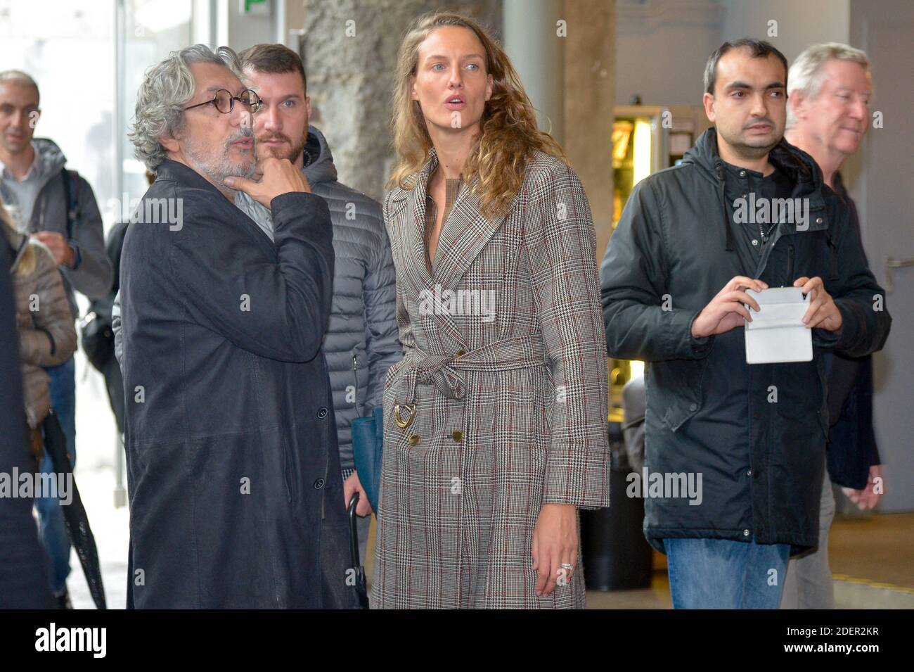 Alain Chabat, Tiara Comte Chabat assister à la reconstitution du ...