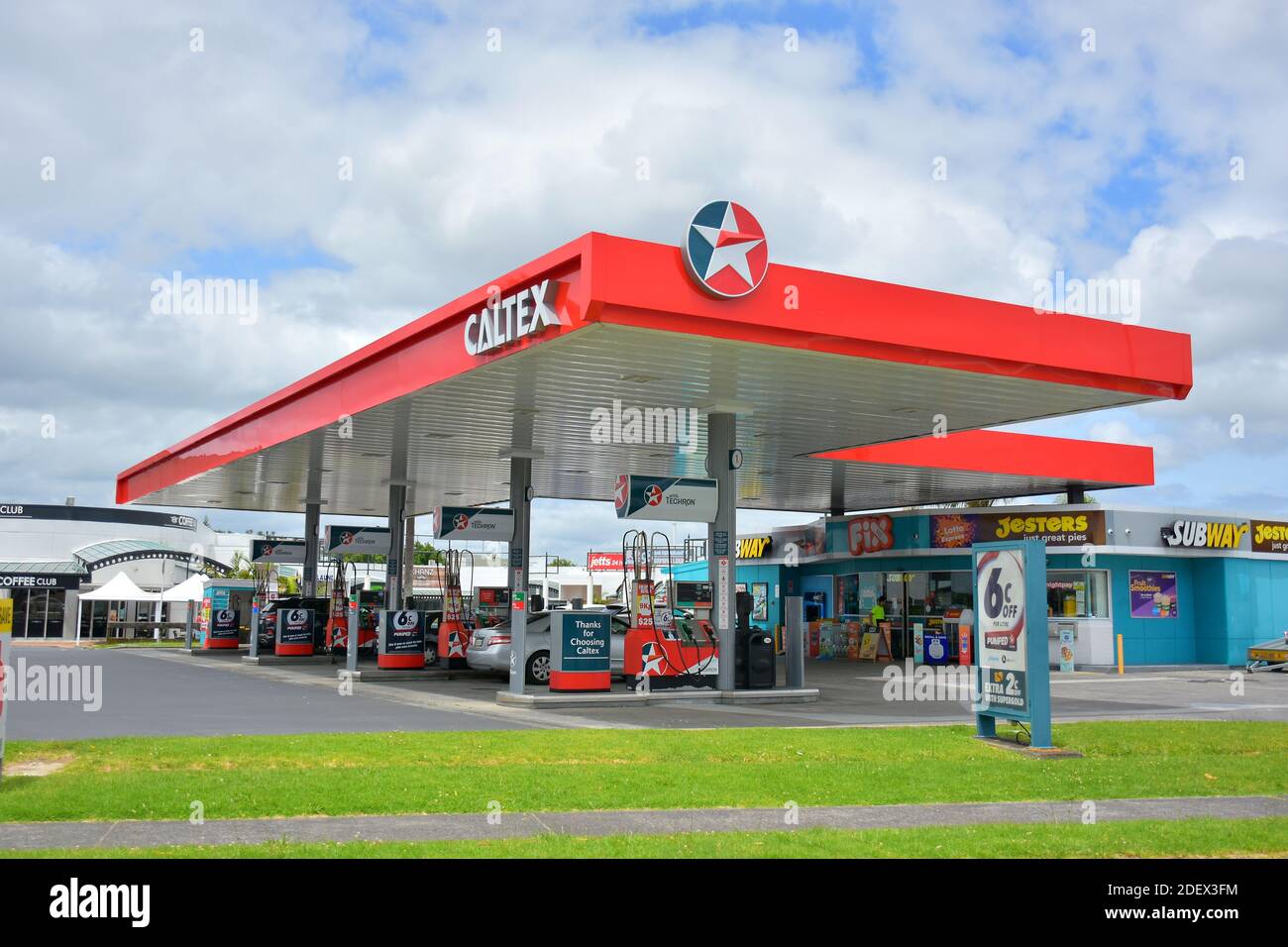 Caltex logo Banque de photographies et d’images à haute résolution - Alamy