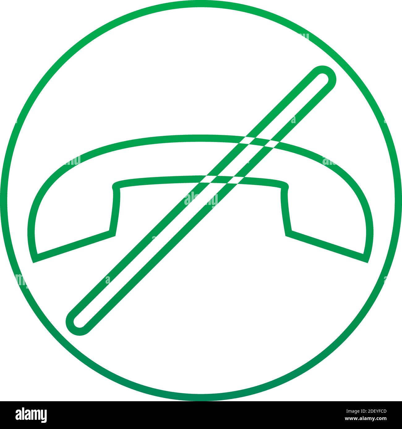 Communication interdite Banque d'images vectorielles - Alamy