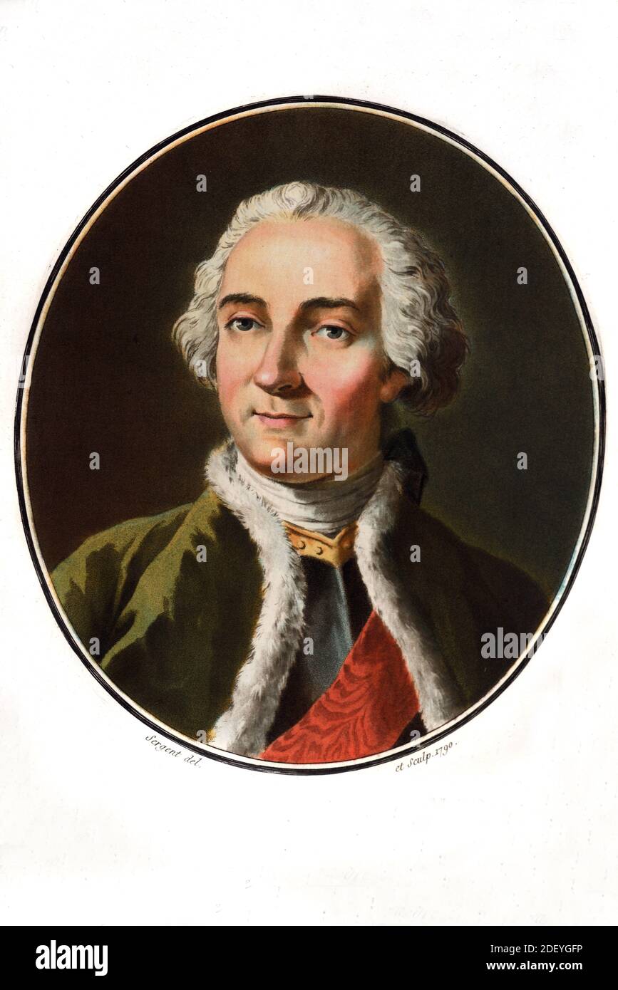 Louis joseph de montcalm gozon Banque de photographies et d’images à ...