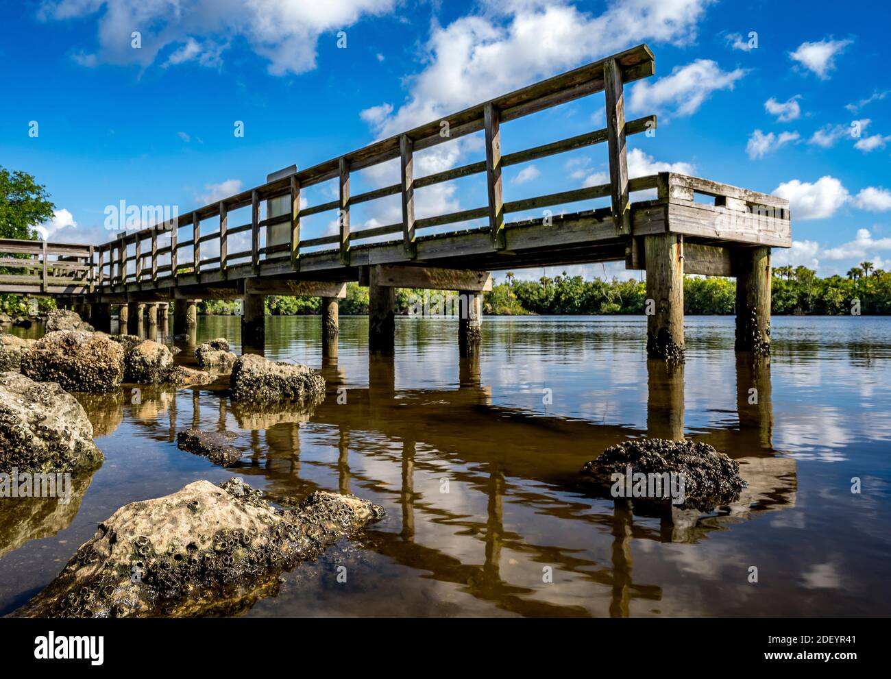Eau de la rivière st lucie Banque de photographies et d’images à haute ...