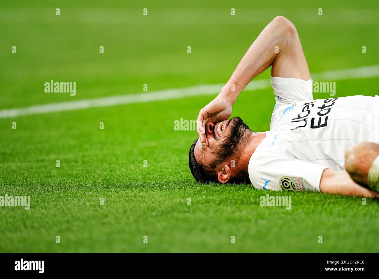 Morgan sanson of olympique de marseille Banque de photographies et d ...