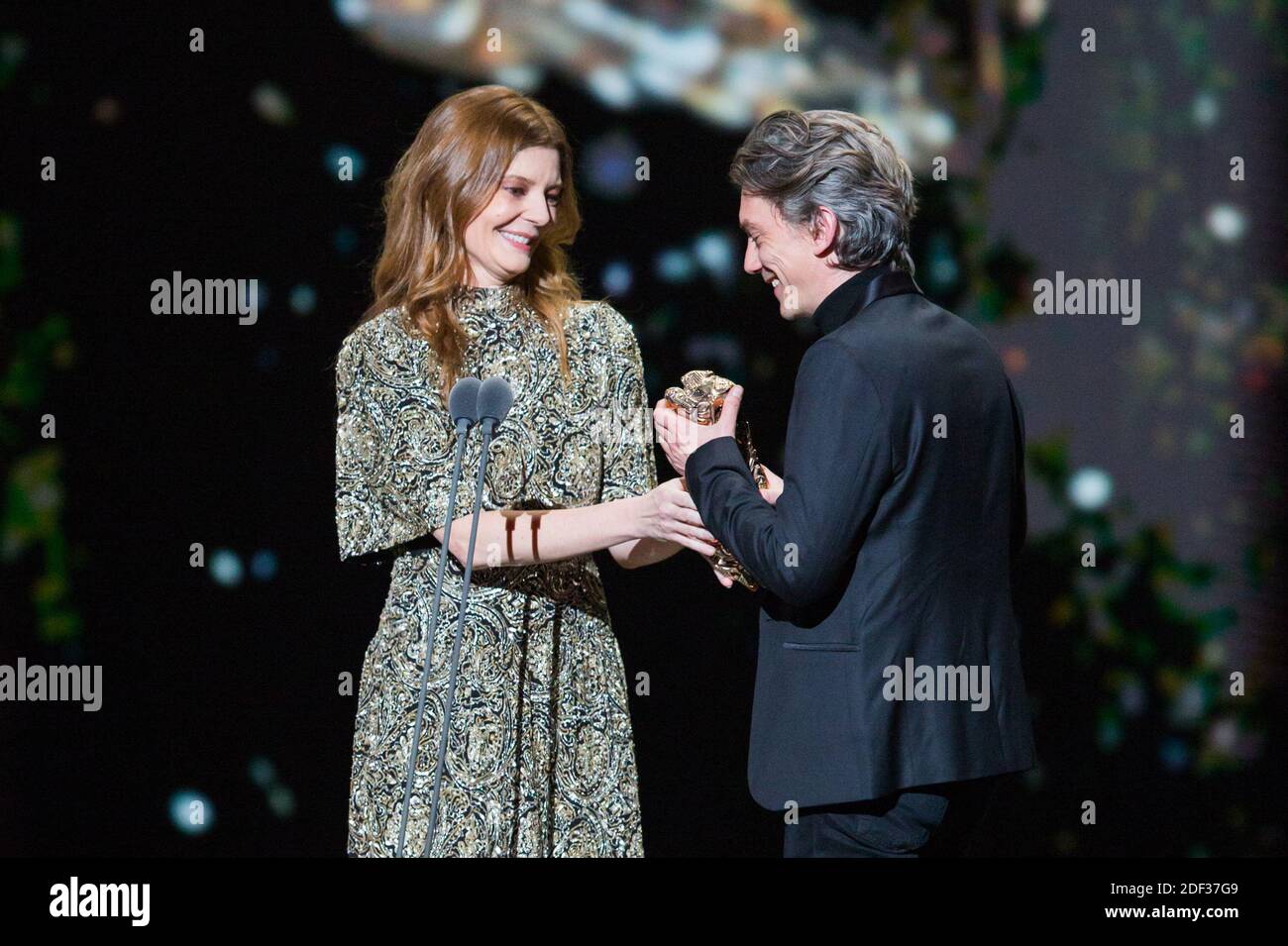 Chiara Mastroianni Swann Arlaud Lors De La 45e Cérémonie Annuelle Des