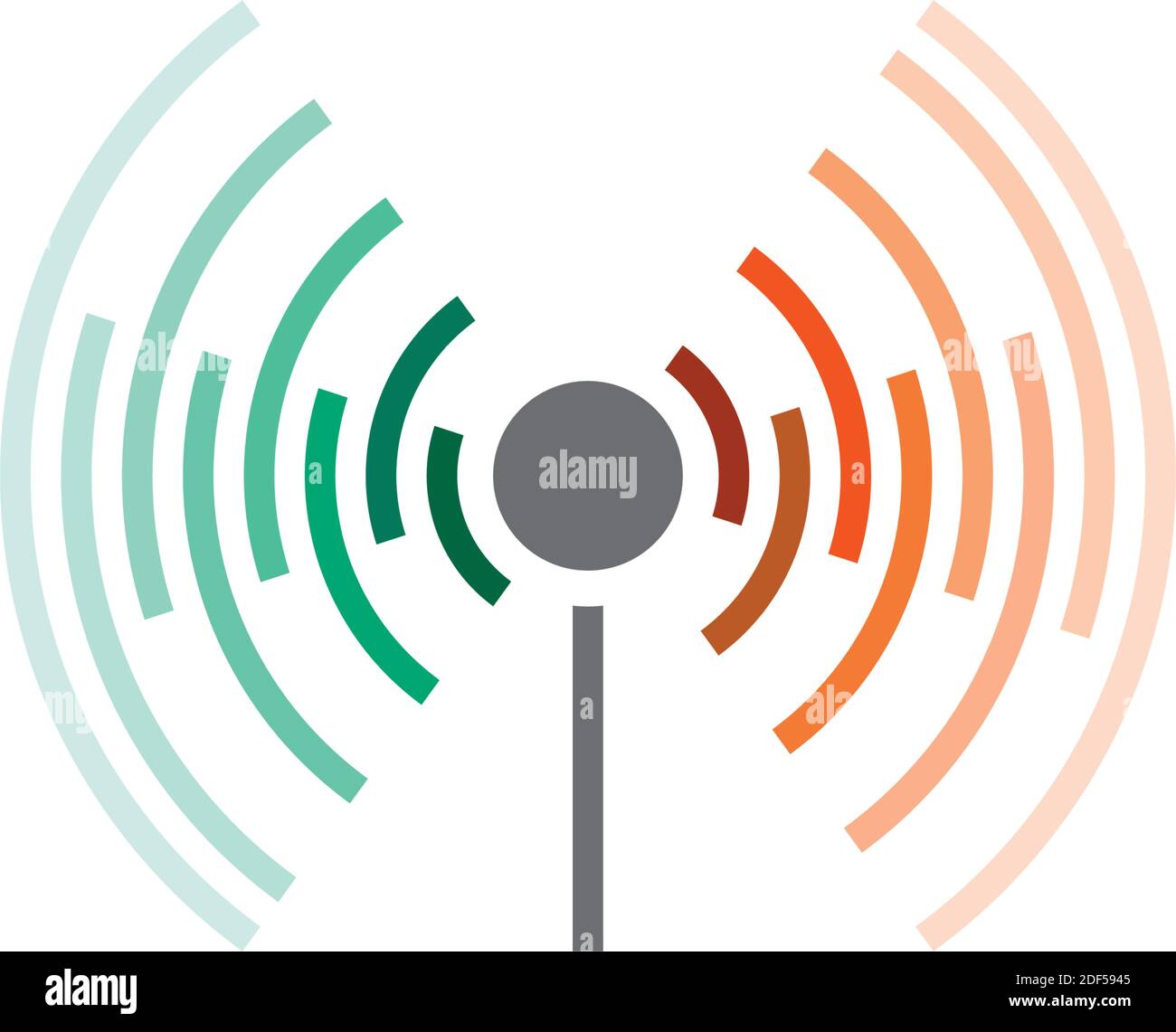 Logo de signal Banque d'images vectorielles - Alamy