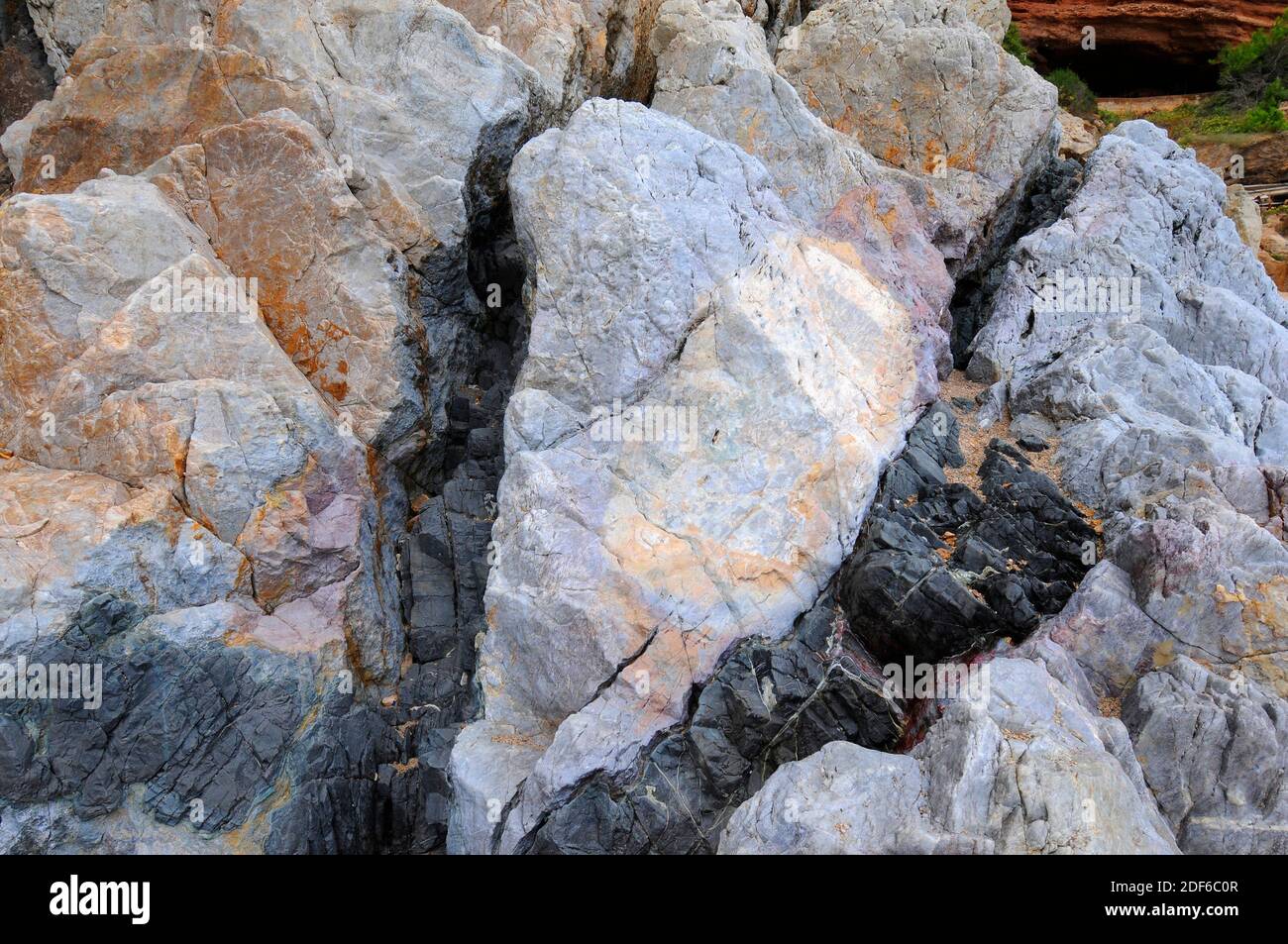 Geology lamprophyre rock Banque de photographies et d’images à haute ...