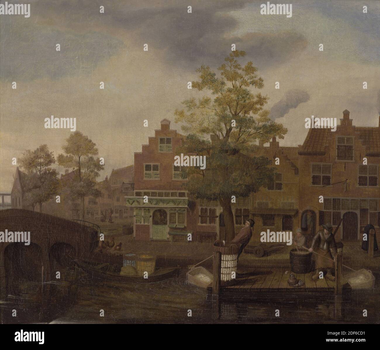 Canal barge 18th century Banque de photographies et d’images à haute ...