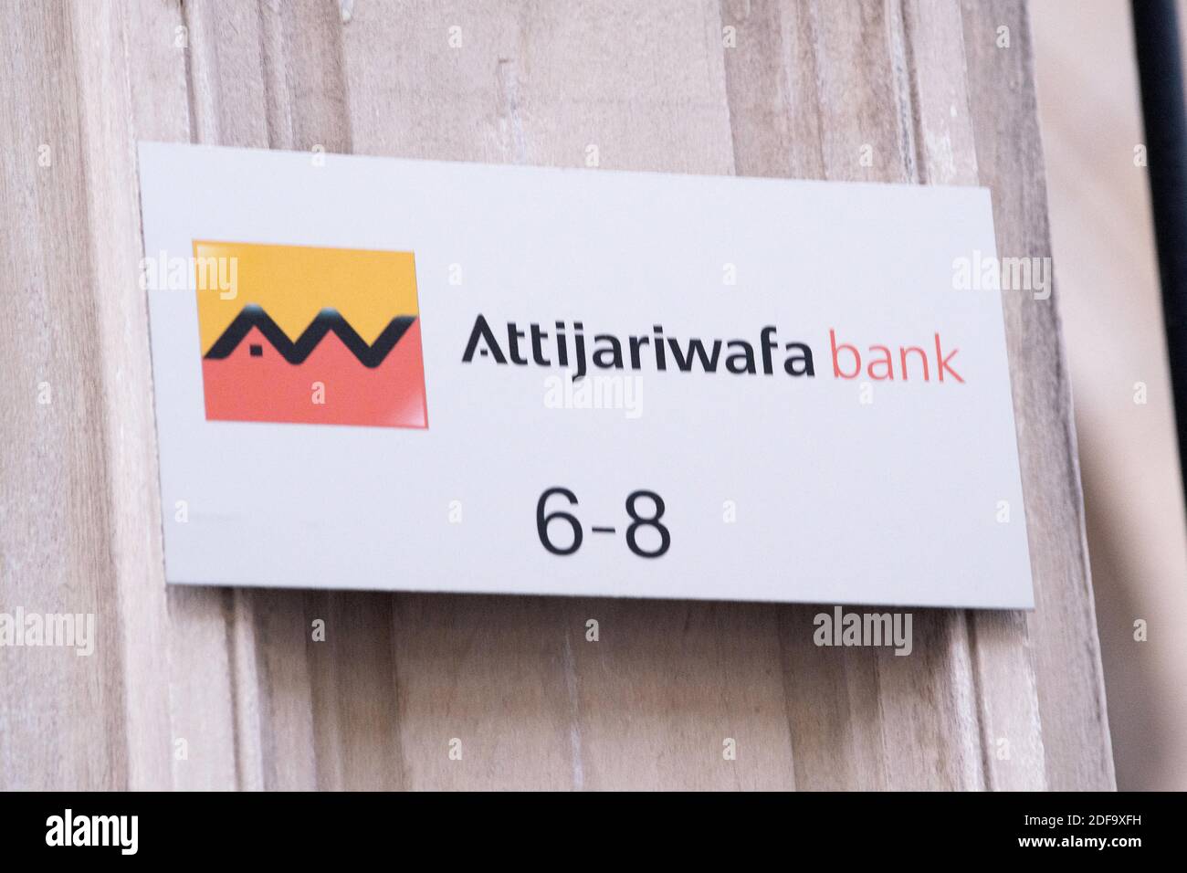 Logo attijariwafa bank Banque de photographies et d’images à haute résolution - Alamy