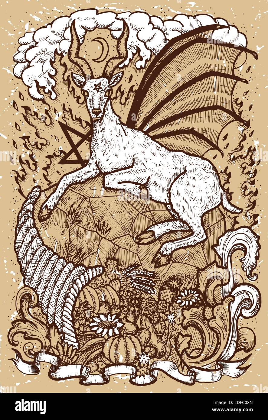 Animal fable Banque d'images vectorielles - Alamy