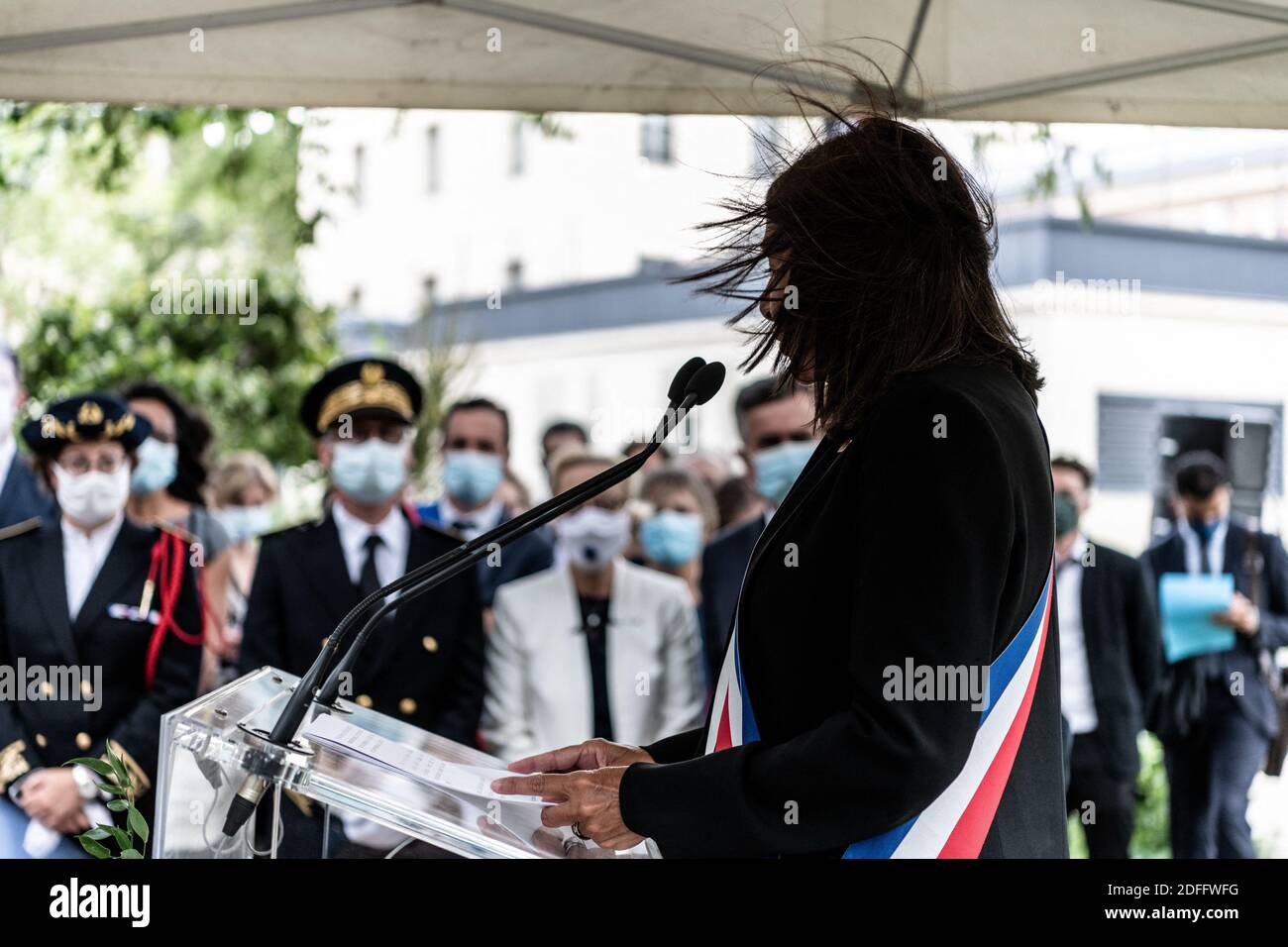 Anne Hidalgo, Maire de Paris, dévoile le nouveau nom de l’allée Colonel ...