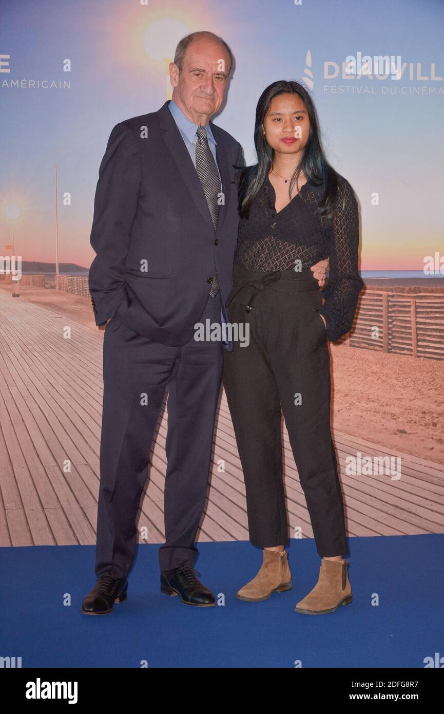 Pierre Lescure et sa fille Anna assistent à la séance photo du film ...