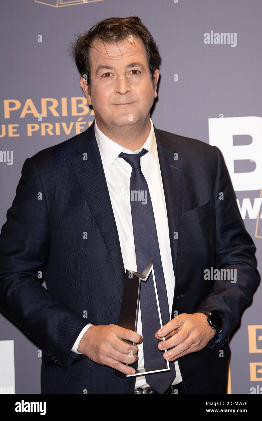 Alexandre Merieux, Président de Biomerieux, pose après avoir reçu le ...