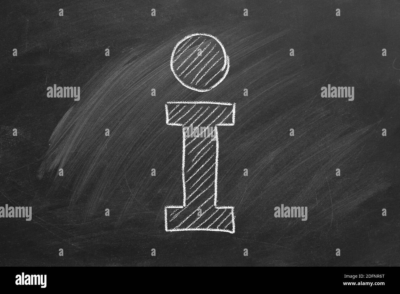 Signe info Banque d'images noir et blanc - Alamy