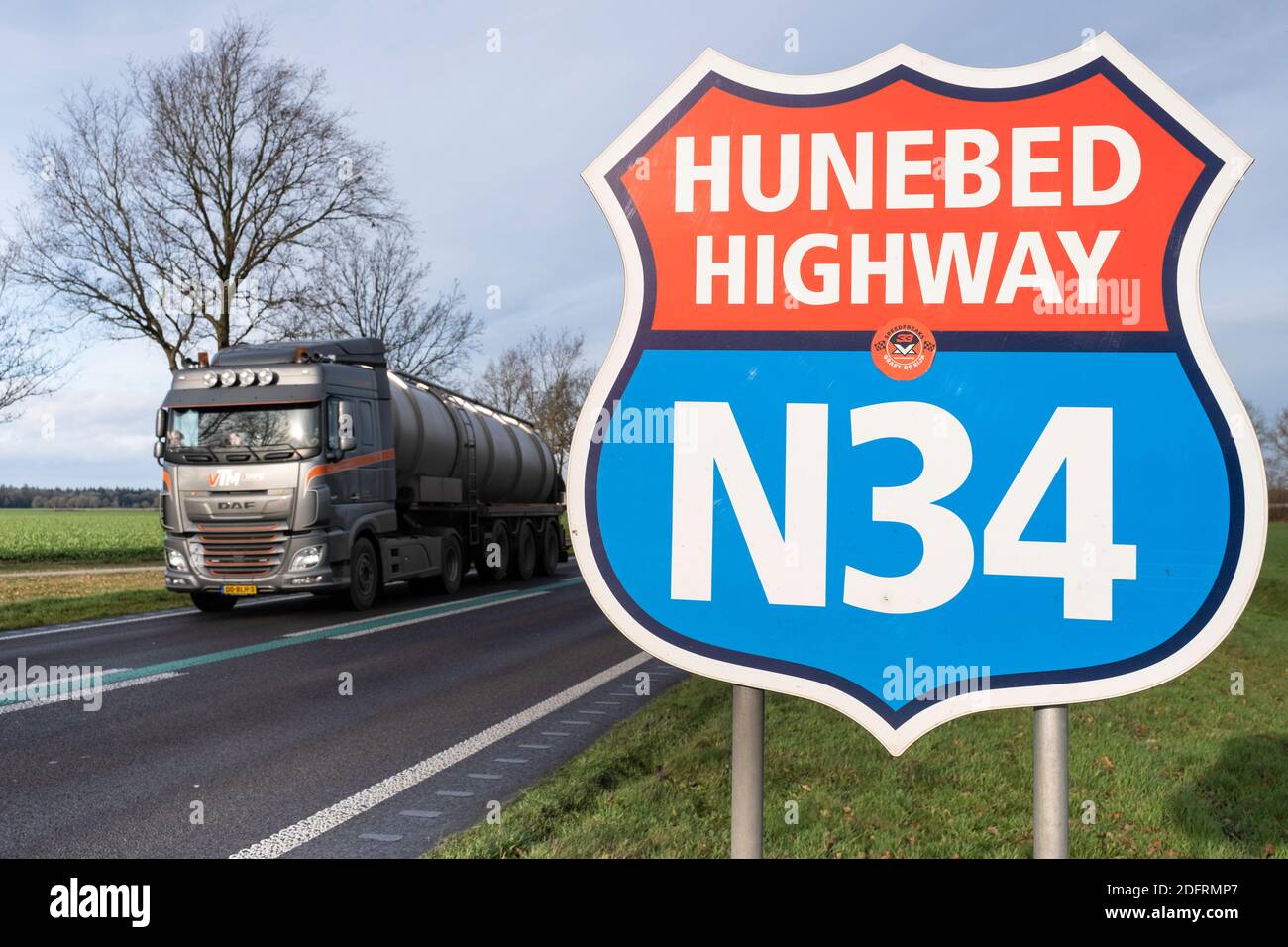 Route autoroute hunebed Banque de photographies et d’images à haute ...