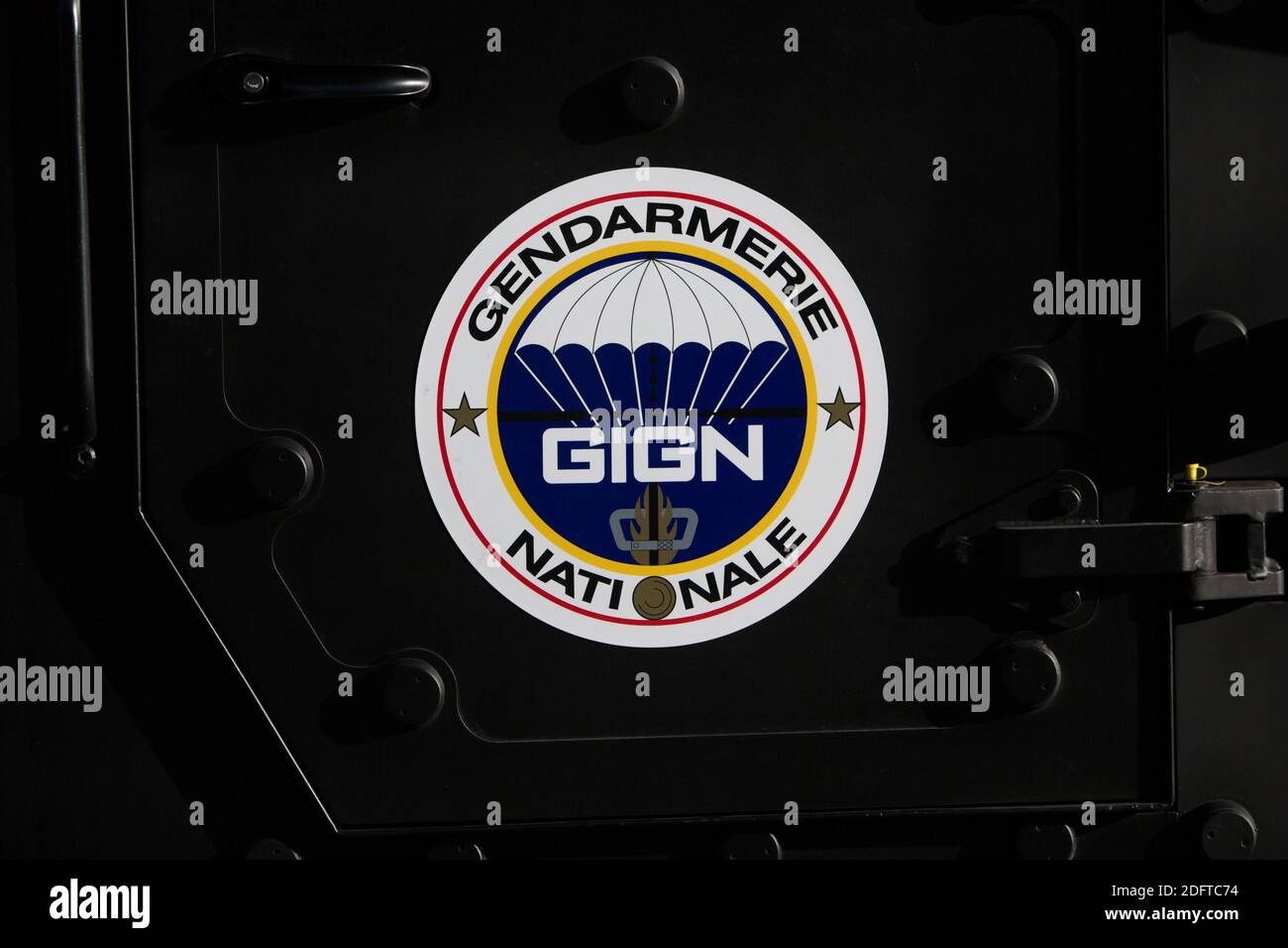 Le siège du Groupe d'intervention de la Gendarmerie nationale (GIGN) à ...