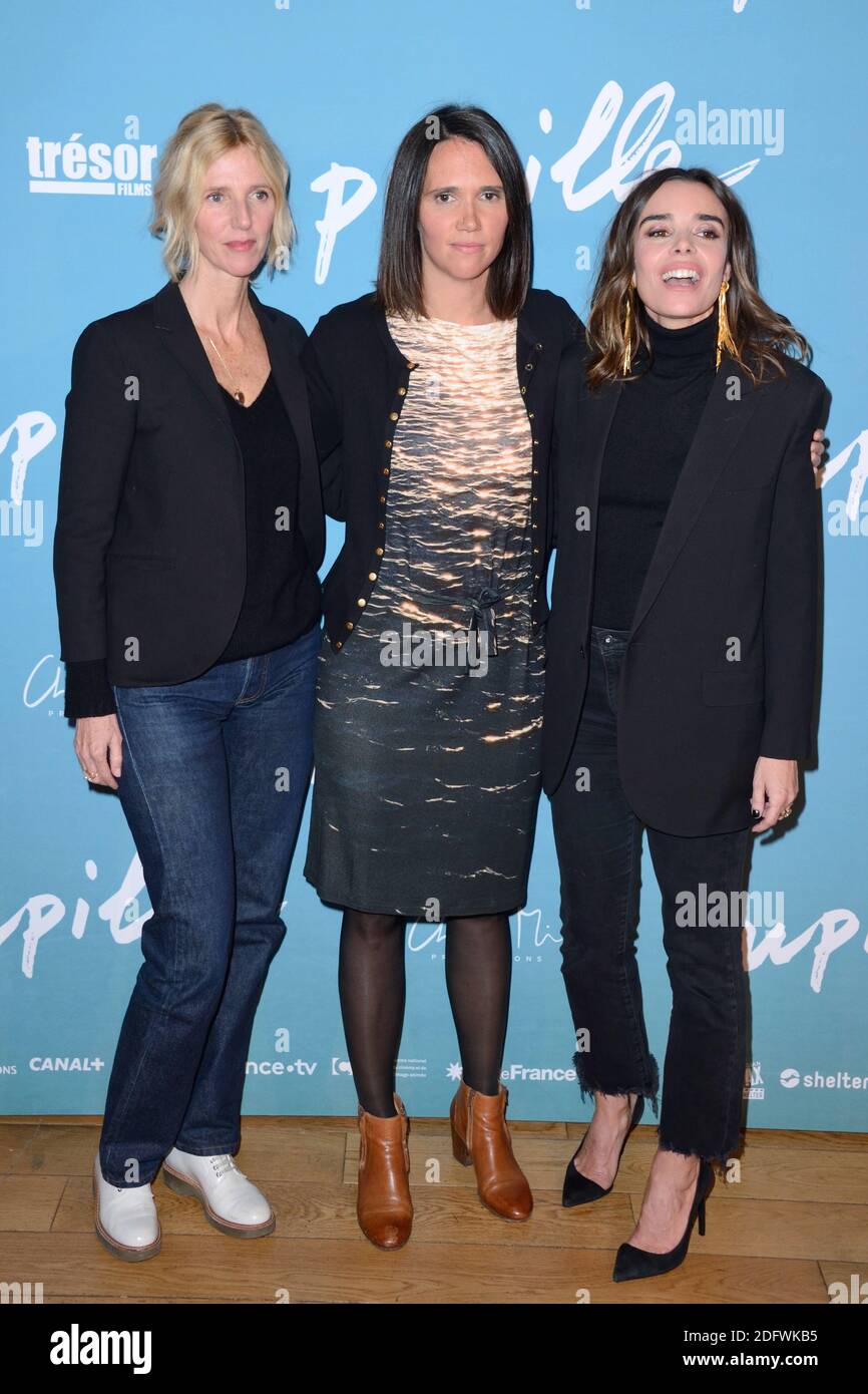 Sandrine Kiberlain, Jeanne Herry et Elodie Bouchez participant à la ...