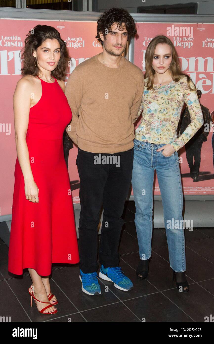 Laetitia Casta, Louis Garrel et Lily-Rose Depp participent à la ...