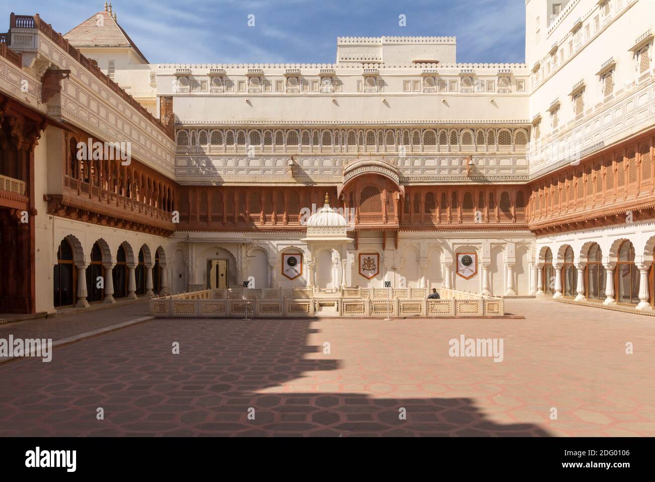 Karan Mahal Junagarh Fort Bikaner Banque d'image et photos - Alamy